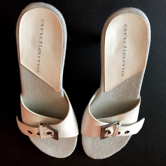 Andiamo | Shoes | Andiamo Leather Strap Sandals | Poshmark
